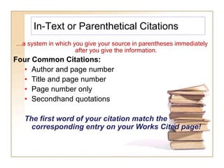 MLA Citation Style | PPT