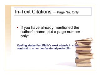 MLA Citation Style | PPT