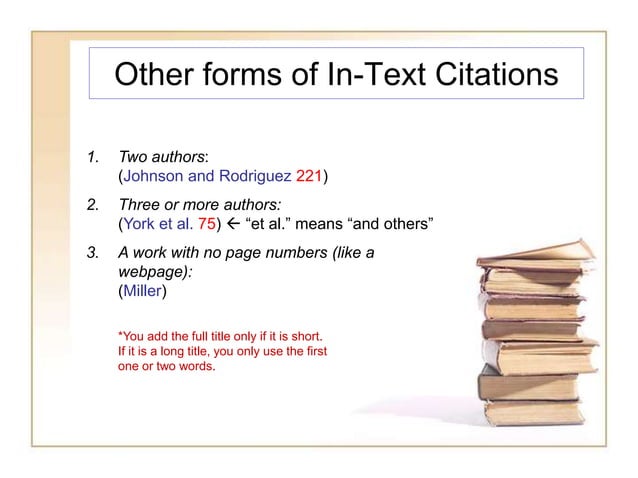 MLA Citation Style | PPT