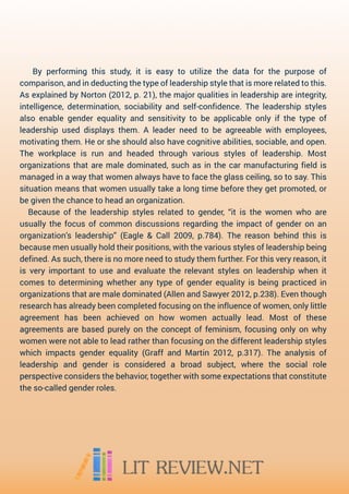 MLA Literature Review Sample | PDF