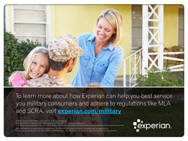 Protecting and Serving Military Credit Consumers | PPT