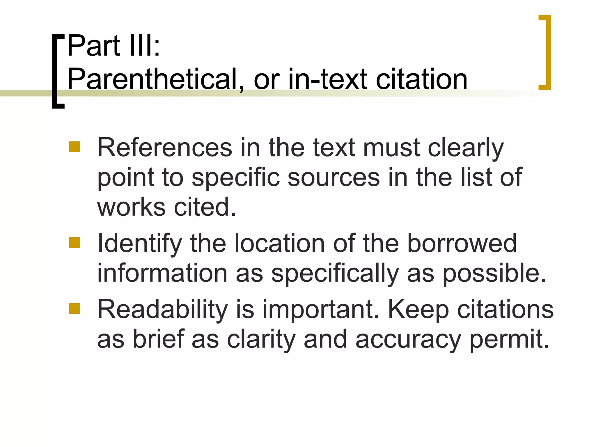 MLA Citation Style | PPT
