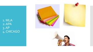 Modern Languages Association (MLA) MUST KNOWS | PPT