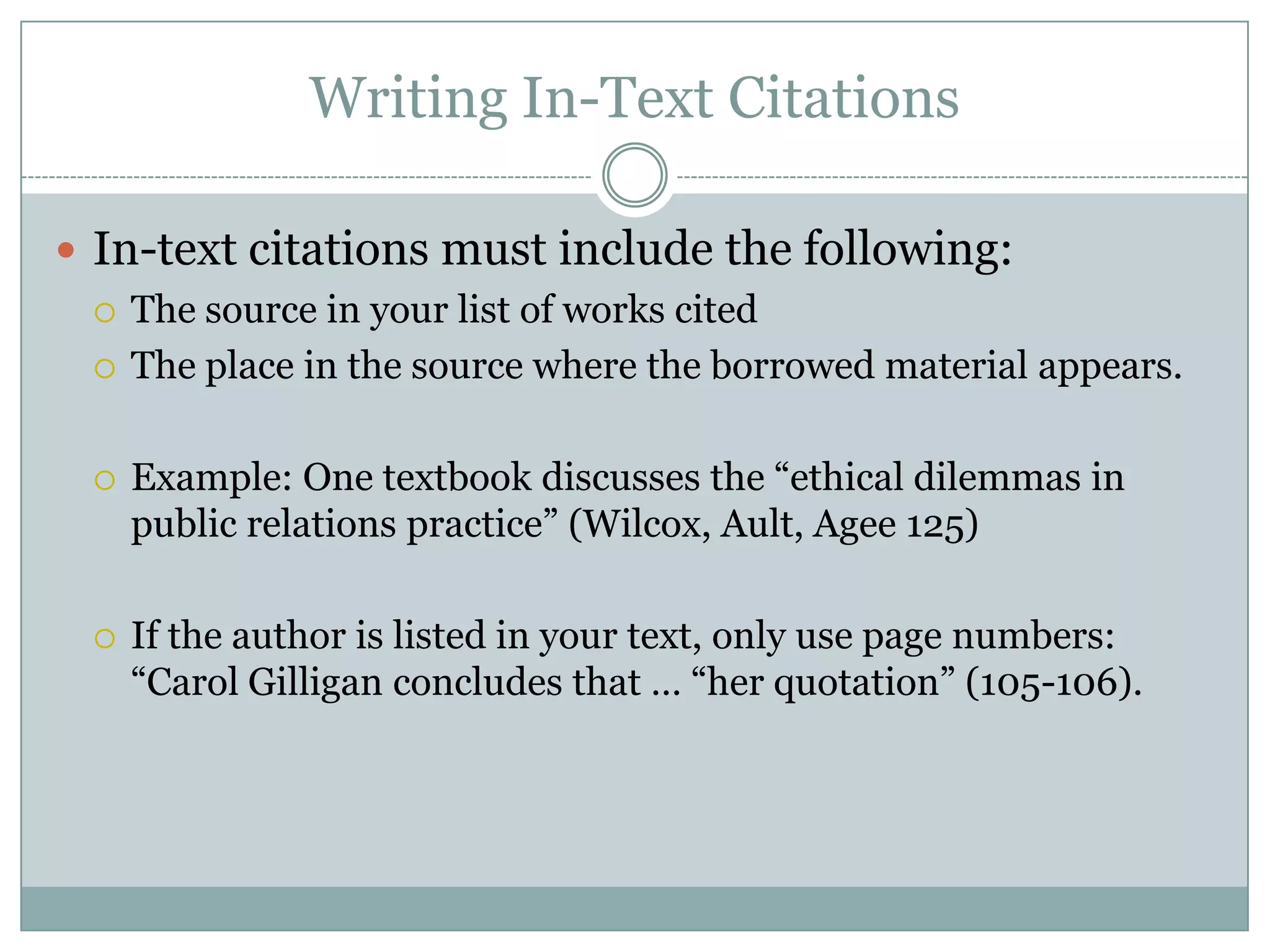 Mla%20 documentation[1] | PPT