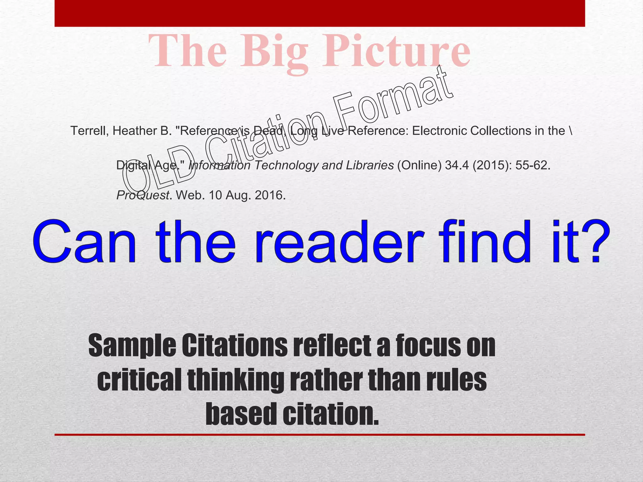 MLA 8th Edition Presentation | PPT