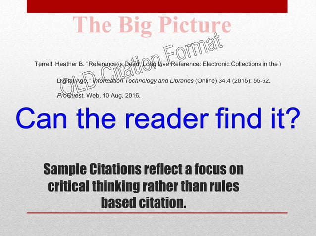 MLA 8th Edition Presentation | PPT