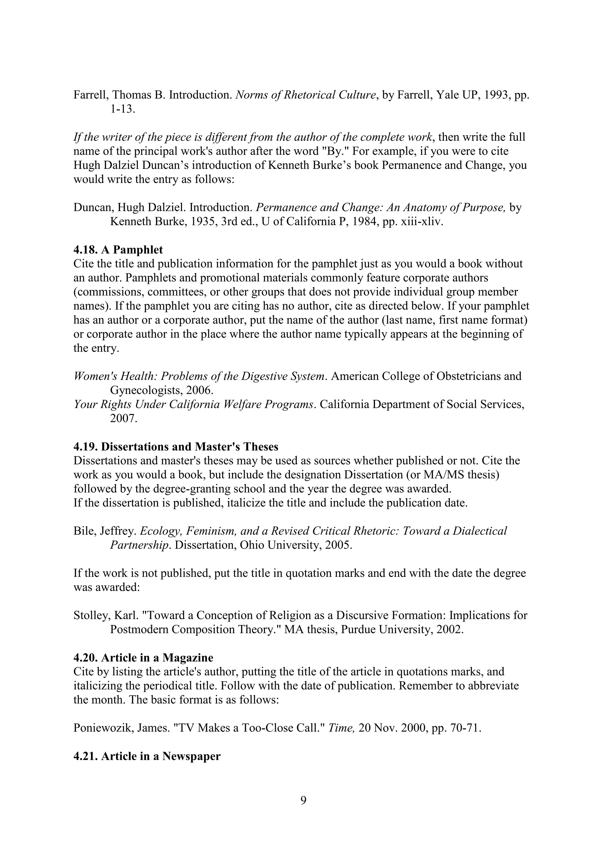 Mla 8th edition | PDF