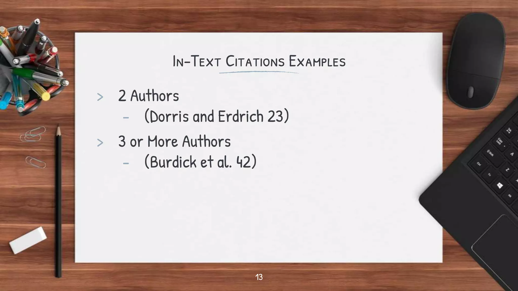 MLA Format 9th Edition - The Basics | PPTX