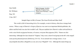 MLA Format 9th Edition - The Basics | PPT