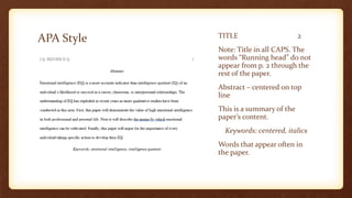 MLA and APA: A Study in Contrasts | PDF