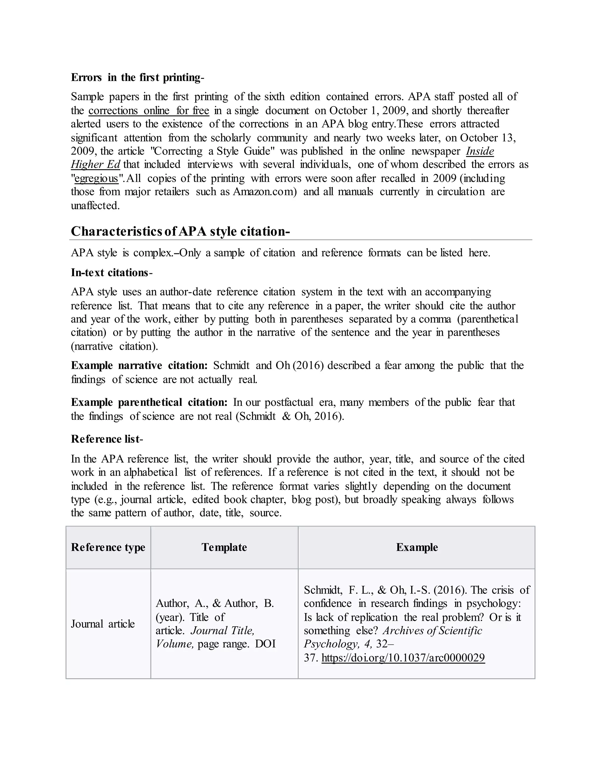 MLA & APA styles | PDF