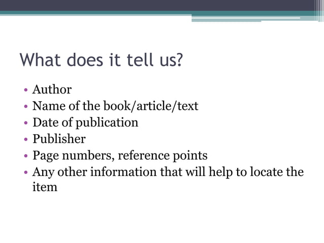 Mla Citation | PPTX | Books and Literature