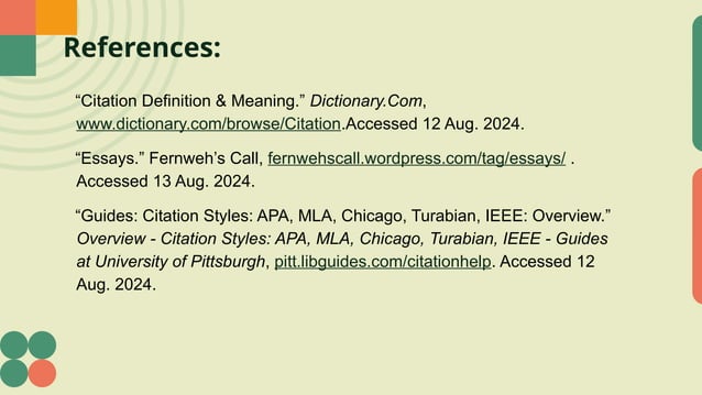 How to do MLA Citation and Types of Citation .pptx
