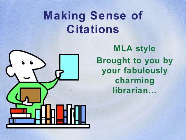 Mla citation.ppt