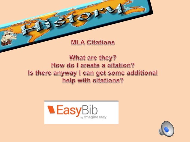 MLA citations | PPT