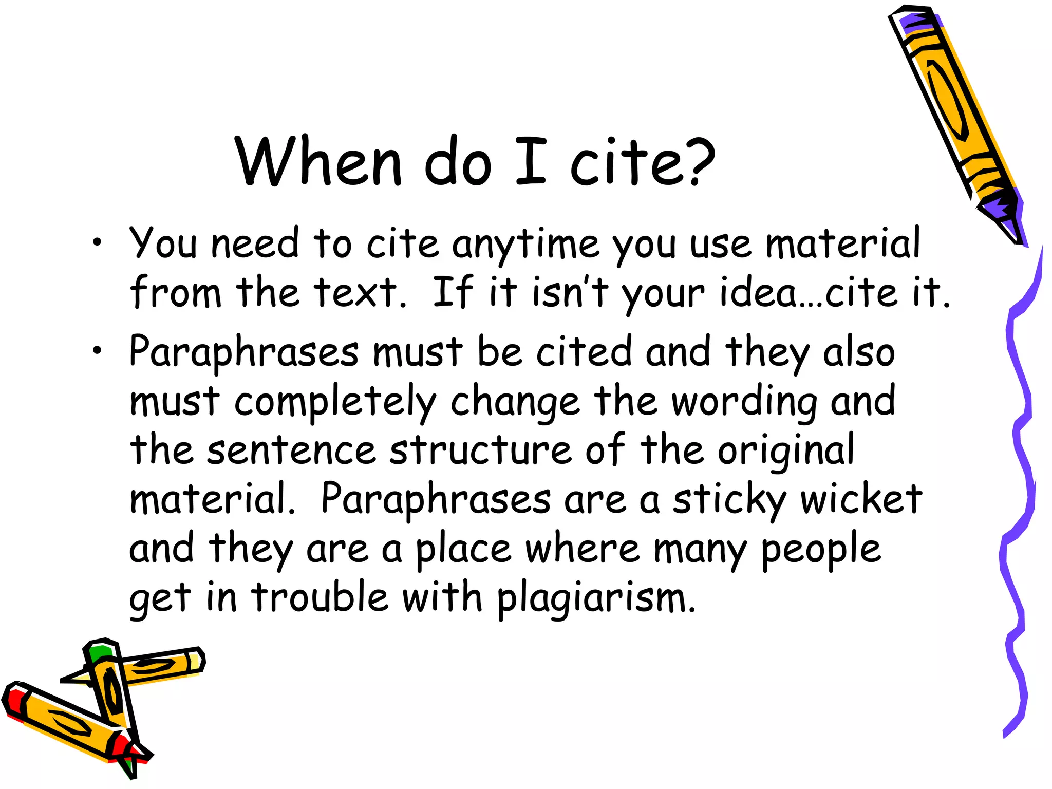 Mla Citations for ENG 101 | PPT