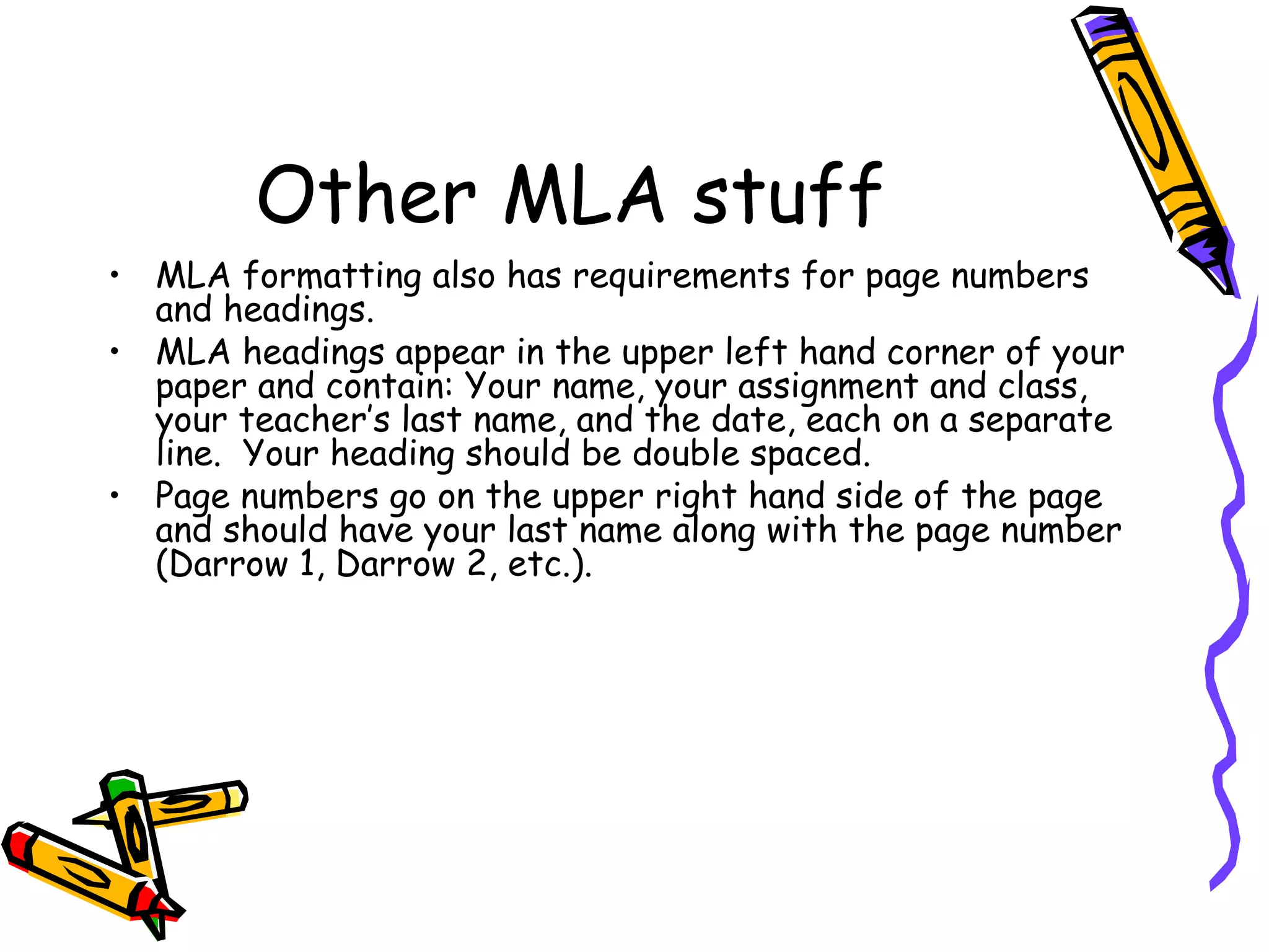 Mla Citations for ENG 101 | PPT