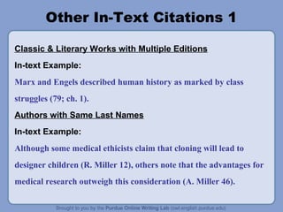 PPT In-Text Citations & MLA PowerPoint Presentation,, 41% OFF