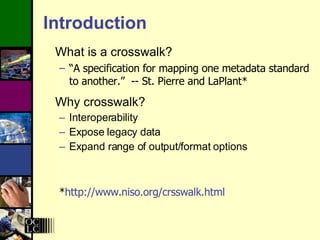 MLA crosswalk | PPT | Technology & Computing