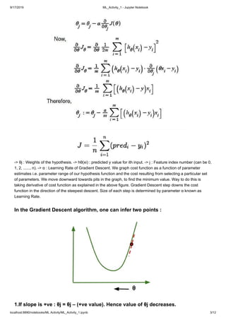 Linear Regression (Machine Learning) | PDF