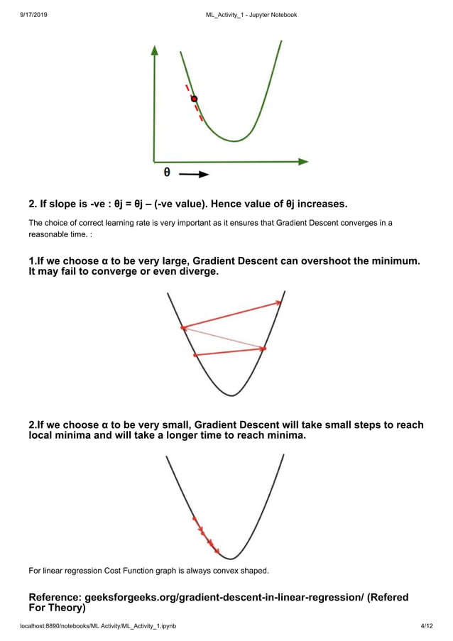 Linear Regression (Machine Learning) | PDF