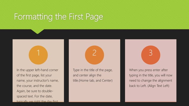 MLA Format Presentation | PPT