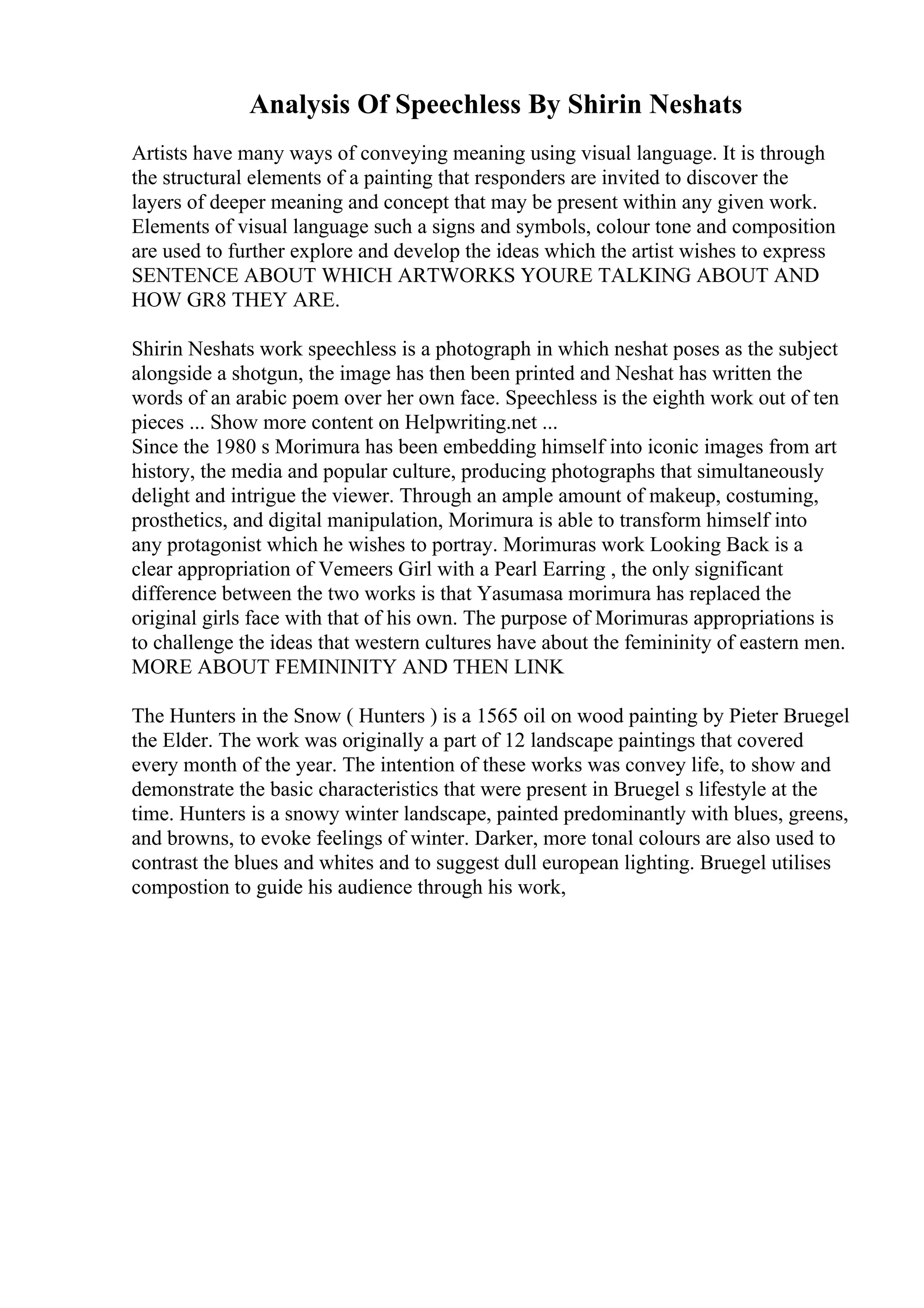 Mla Format Essay Header | PDF