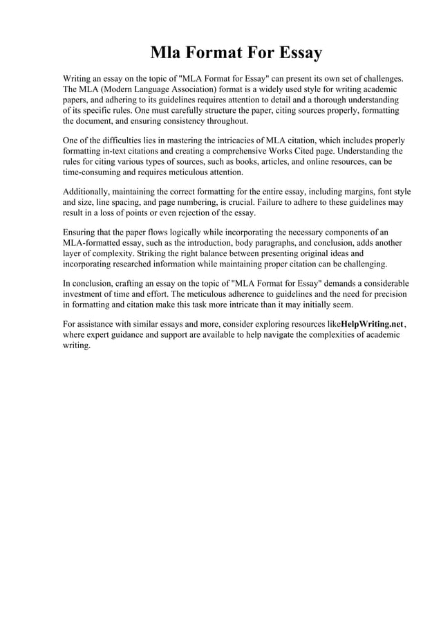 Mla Format For Essay.pdf