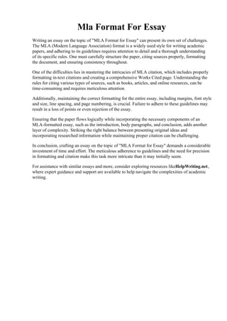 Mla Format For Essay.pdf