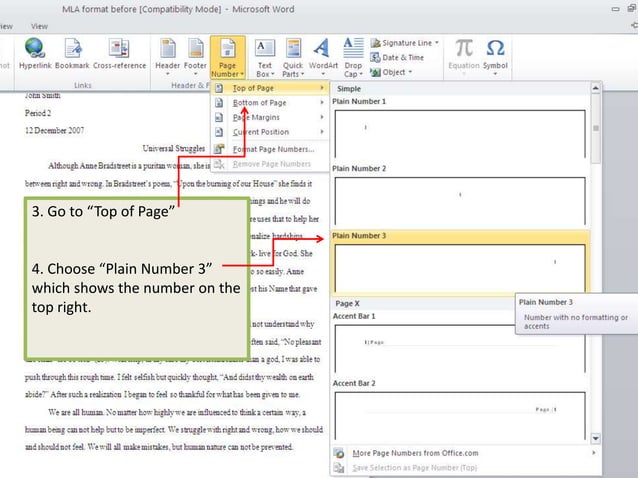Mla formatting | PPTX
