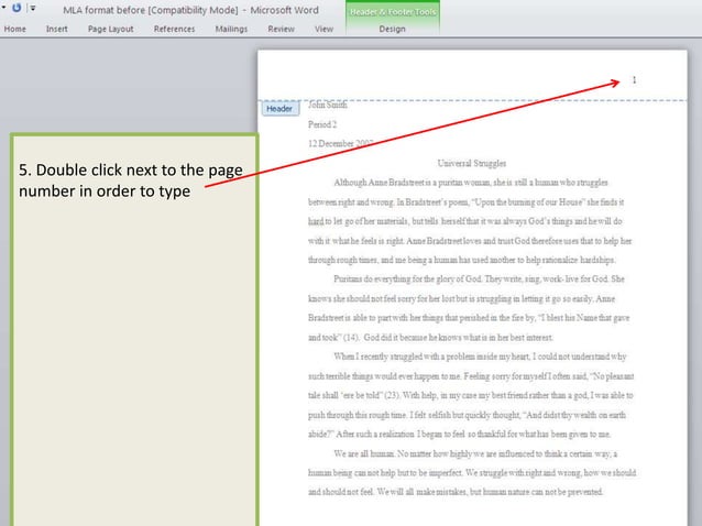 Mla formatting | PPTX