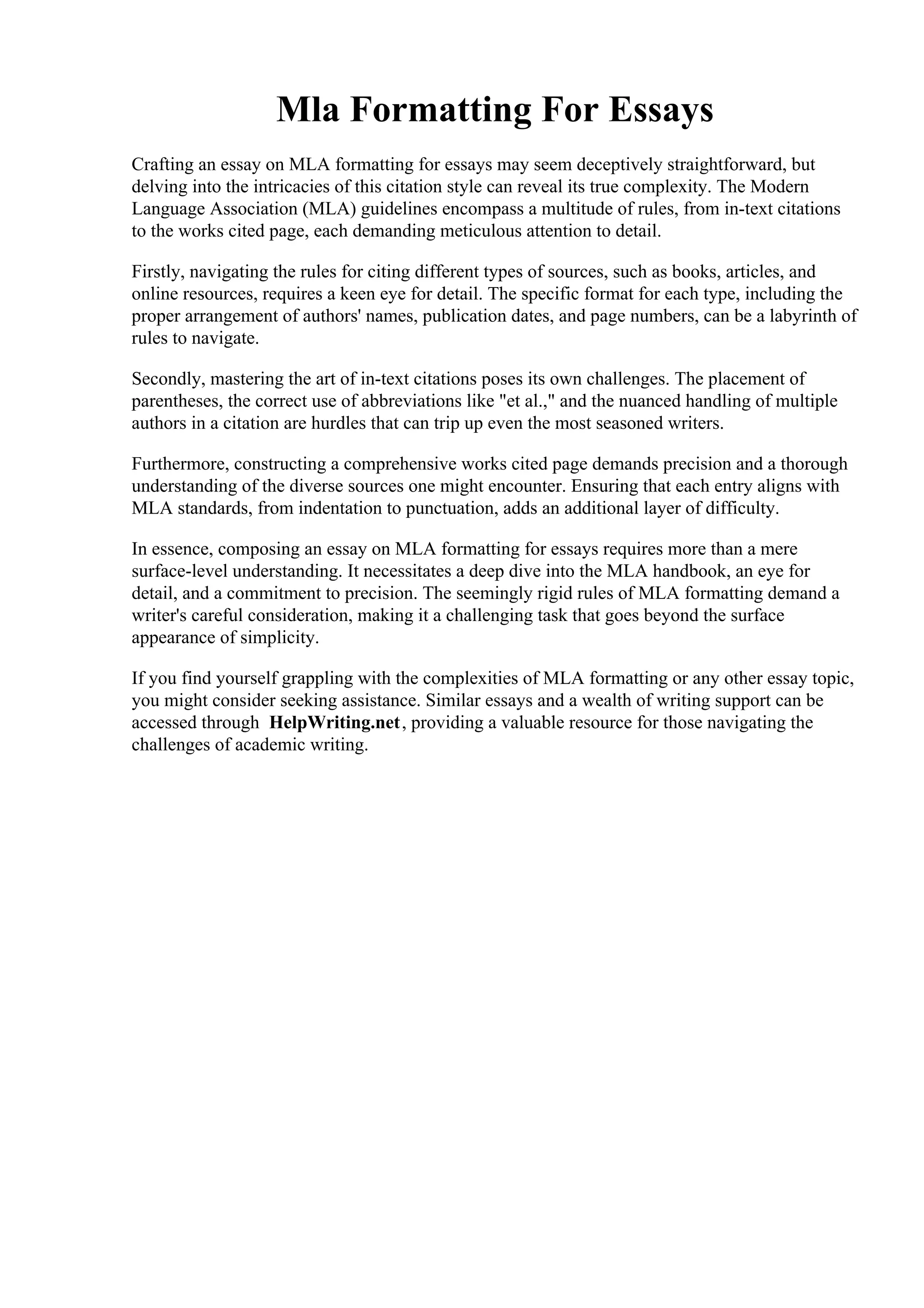 Mla Formatting For Essays.pdf