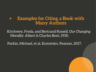 MLA Formatting Style | PPT