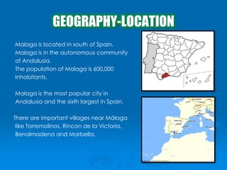 Málaga for Comenius | PDF