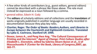 Mla handbook 8 th edition | PPT