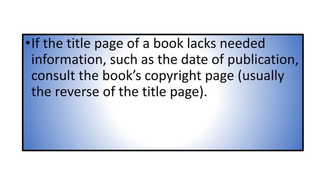 Mla handbook 8 th edition | PPT