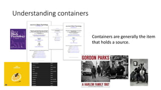 MLA Handbook 8th edition: Overview | PPTX