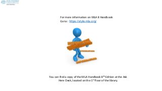 MLA Handbook 8th edition: Overview | PPTX