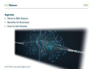 Ml, AI and IBM Watson - 101 for Business | PPT