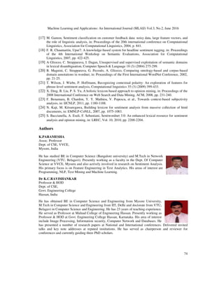 Analysis of Opinionated Text for Opinion Mining | PDF | Free Download