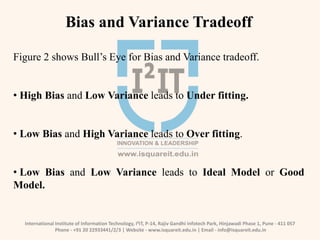 Machine Learning: Bias and Variance Trade-off | PPTX