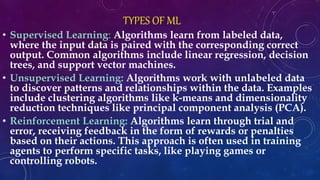 ML algorithms to find associations across biological data.pptx