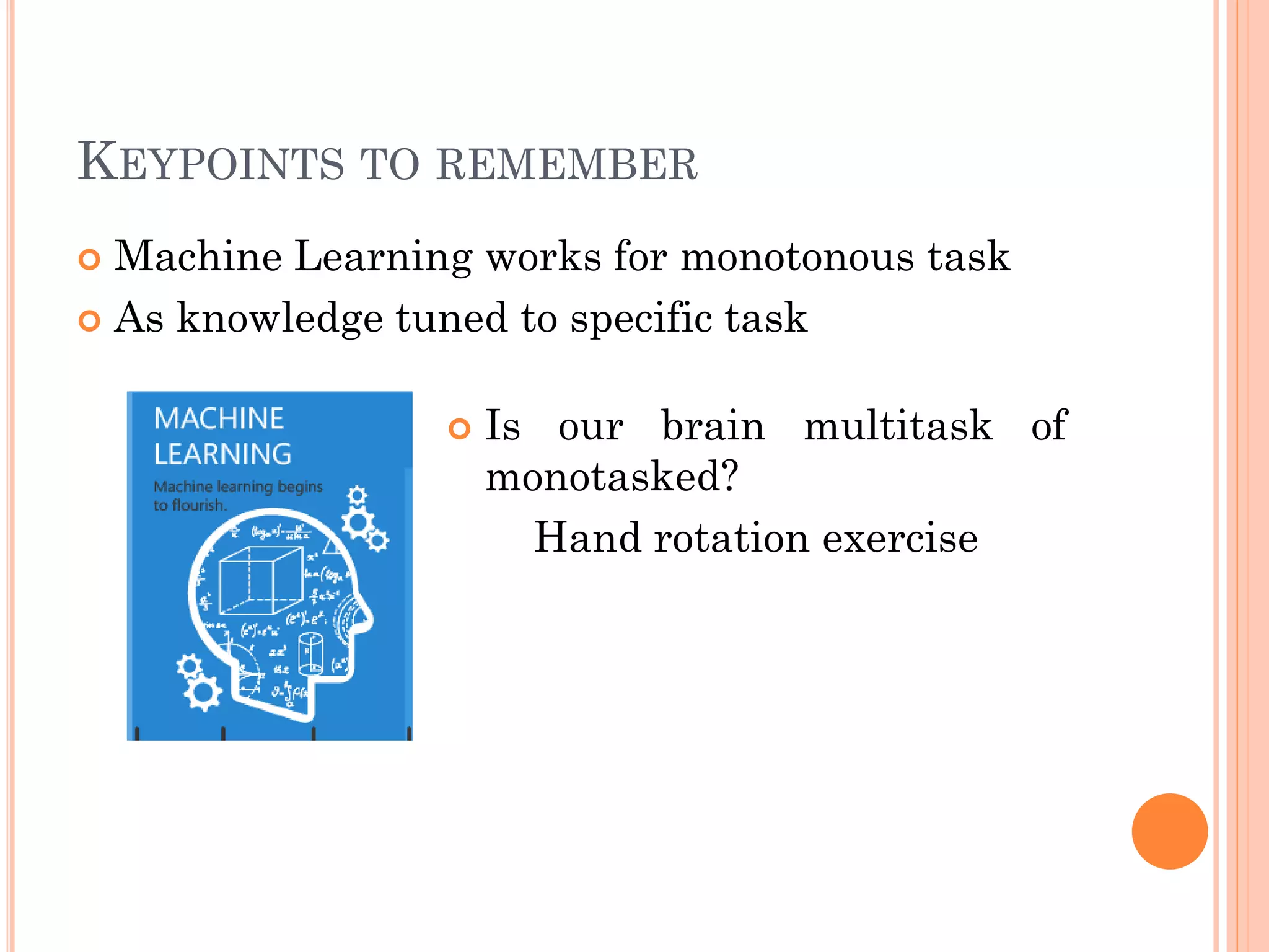Machine Learning(ML) and its industrial importance | PPT