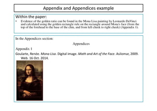 MLA Paper Format PPT