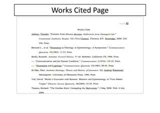 MLA Paper Format | PDF