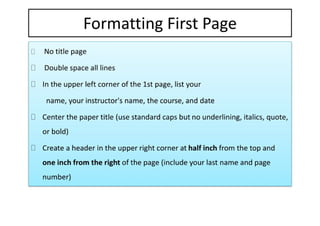 MLA Paper Format | PDF