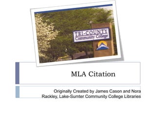 MLA Powerpoint 2009 | PPSX