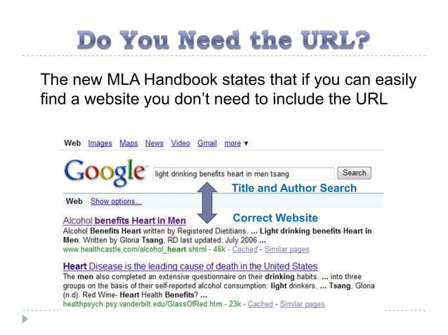 MLA Powerpoint 2009 | PPT