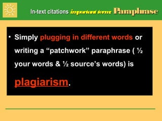 Mla ppt | PPT | Desktop Publishing | Computer Software and Applications