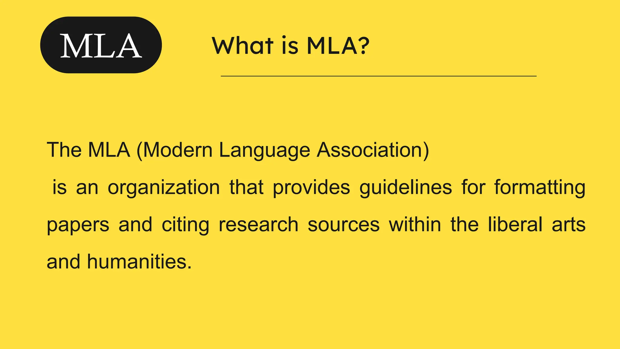 Modern Language Association- Research Methodology | PPTX